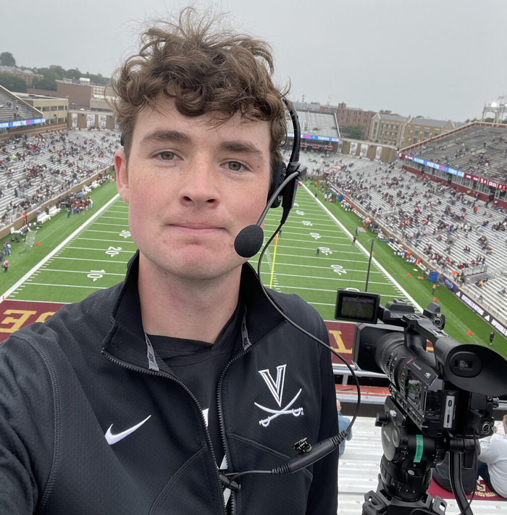 UVA Football Student Videographer Alex Rea (McIntire ‘26) Is Capturing ...